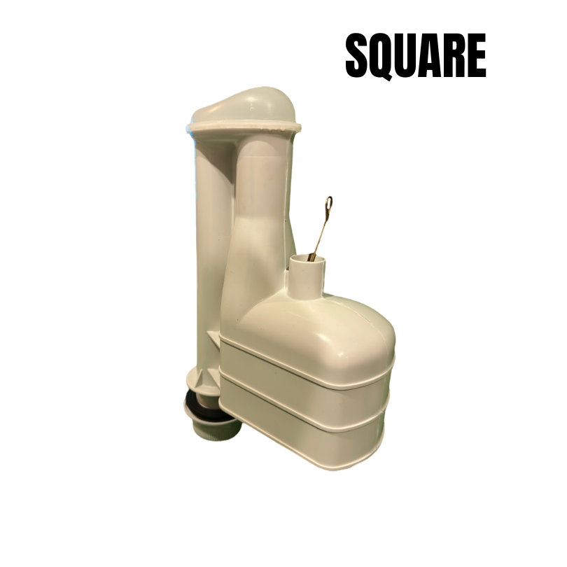 TECHPLAS Toilet Cistern Siphon Plastic Flush Pump Square (1015 / 1015A ...
