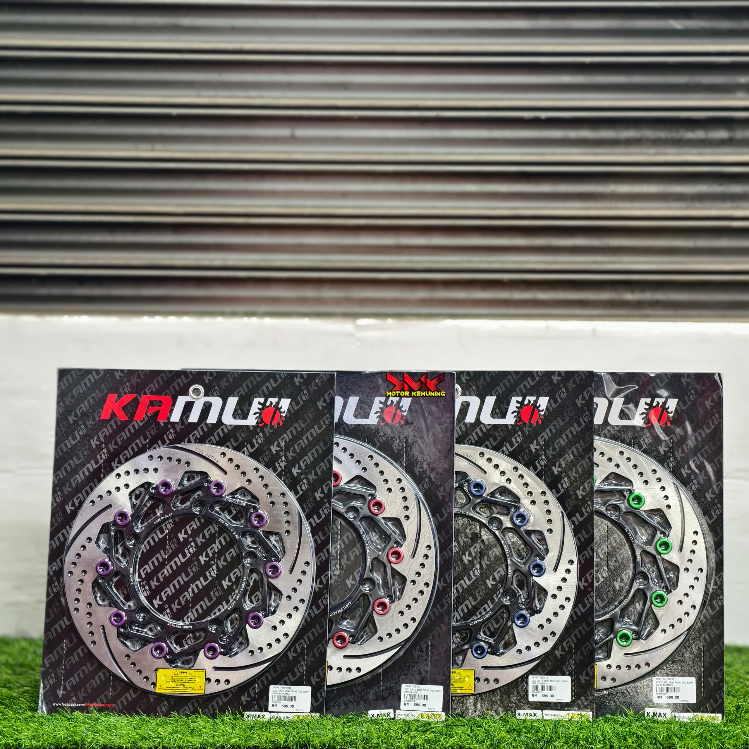 ORIGINAL THAILAND KAMUI DISC PLATE XMAX 250 XMAX300 XMAX250 FRONT 300MM ...
