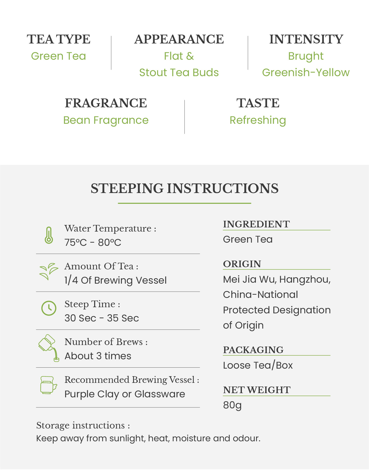 Purple Cane Yu Qian Qun Ti Varietal Long Jing Green Tea Year 2025 ...