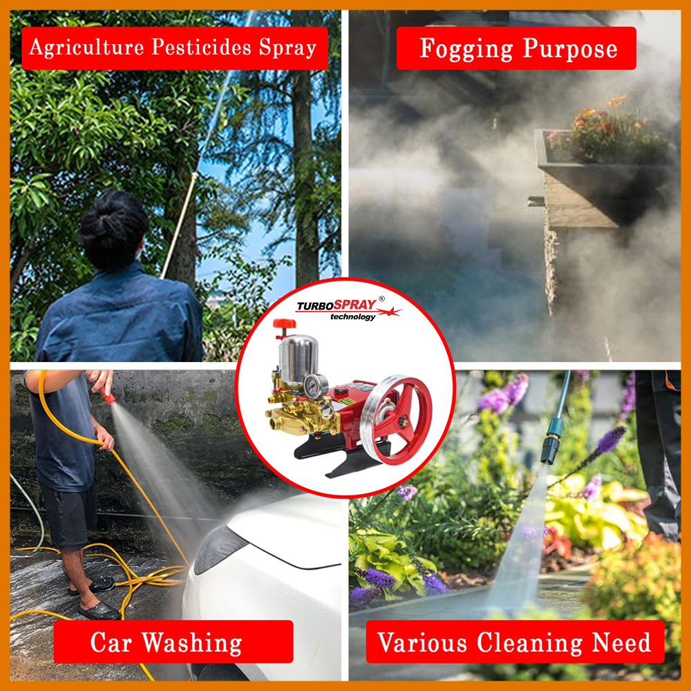 OGASAWA/BRAVADO TurboSpray® PLUNGER PUMP High Pressure Power Sprayer ...