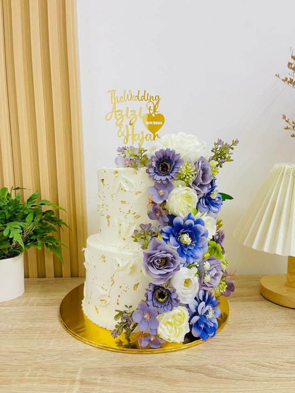 CUSTOM CAKE TOPPER NAMA (BUKAN ACRYLIC) | Shopee Malaysia