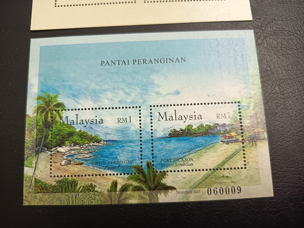 Malaysia 2002 Islands & Beaches Miniature Sheet MS Stamp MNH Clean ...