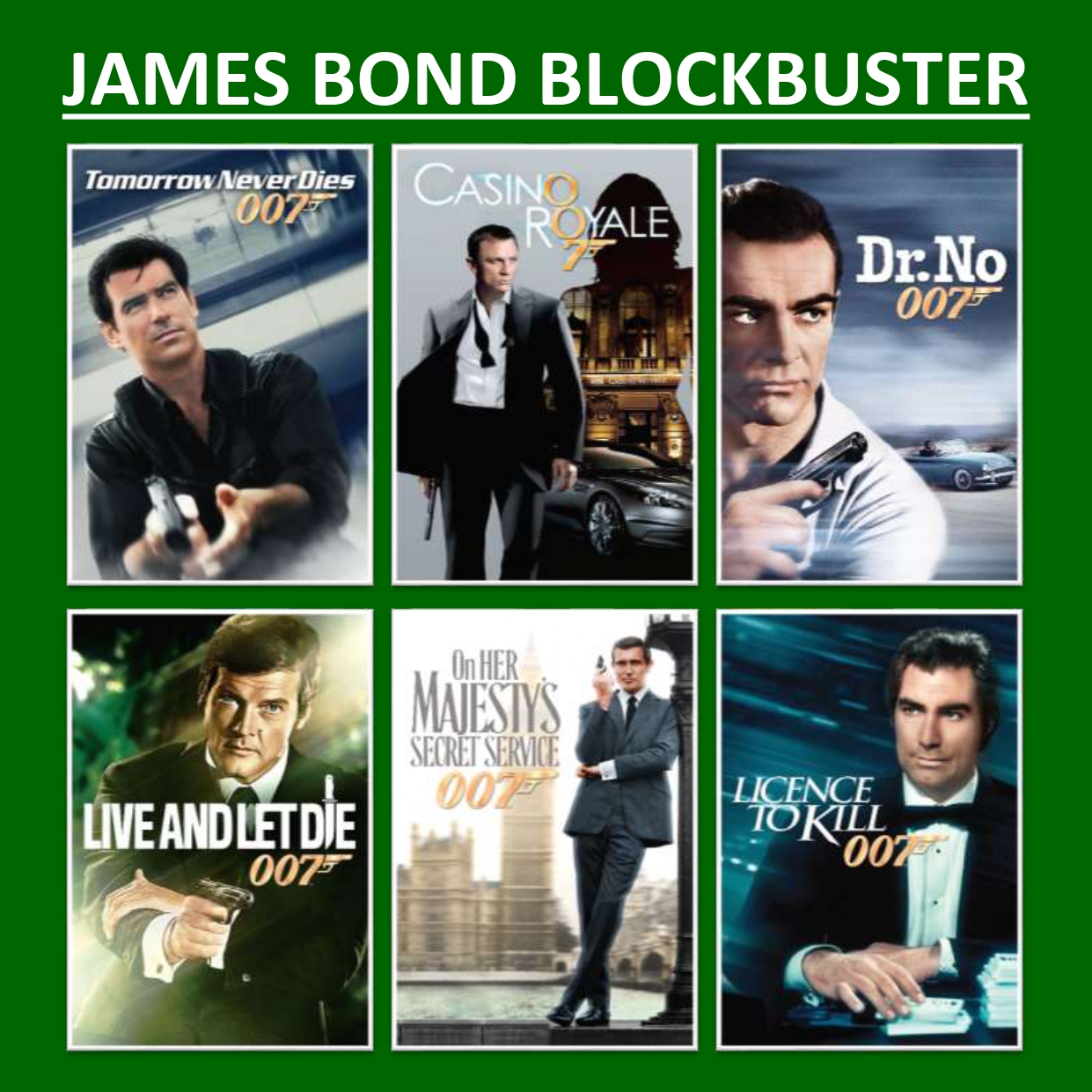 PENDRIVE 25 MOVIE | JAMES BOND MOVIE USB | KOLEKSI VIDEO FILEM | KARTUN ...