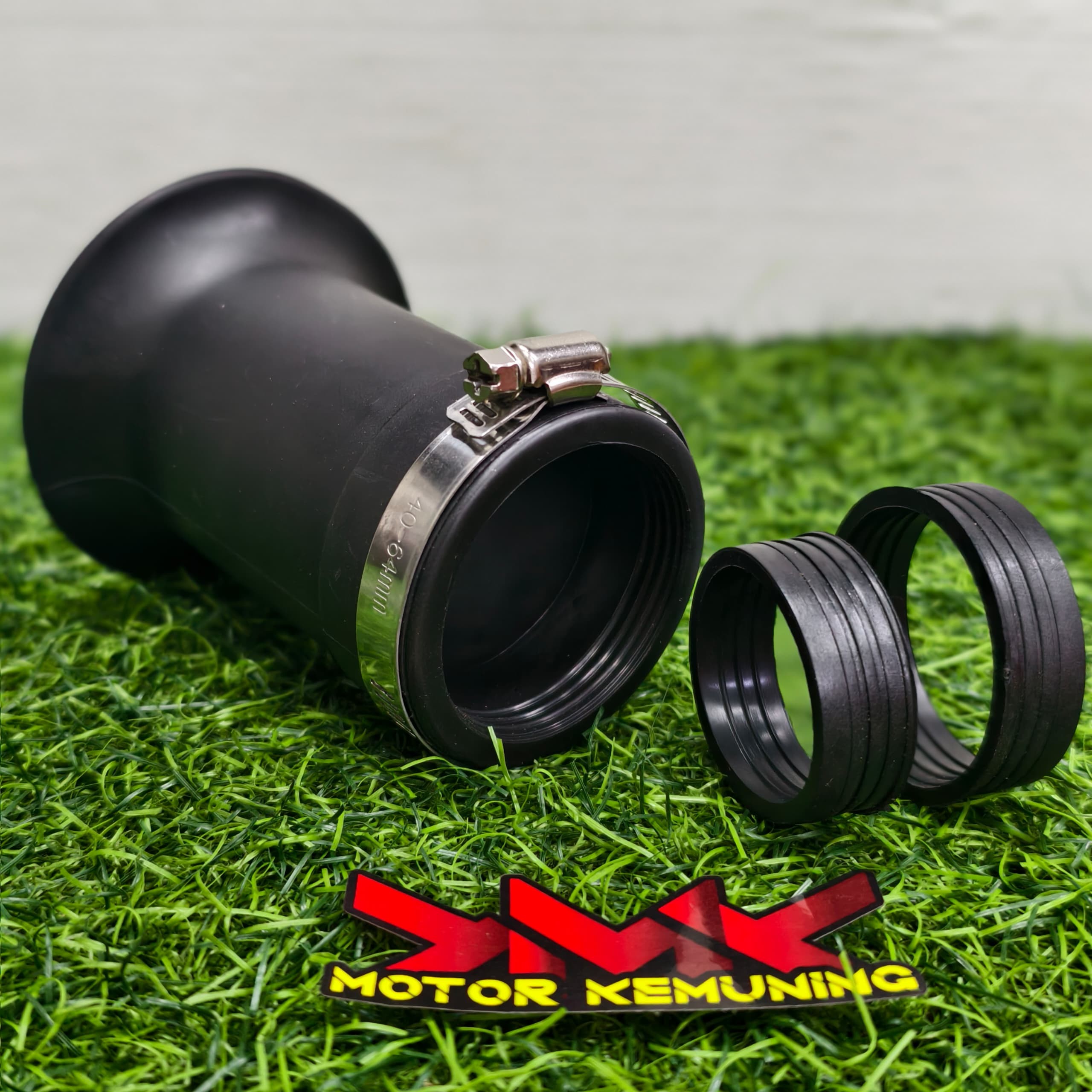 PCO Trumpet Velocity Throttle Body 35MM - 50MM Getah Funnel Intake Pipe ...