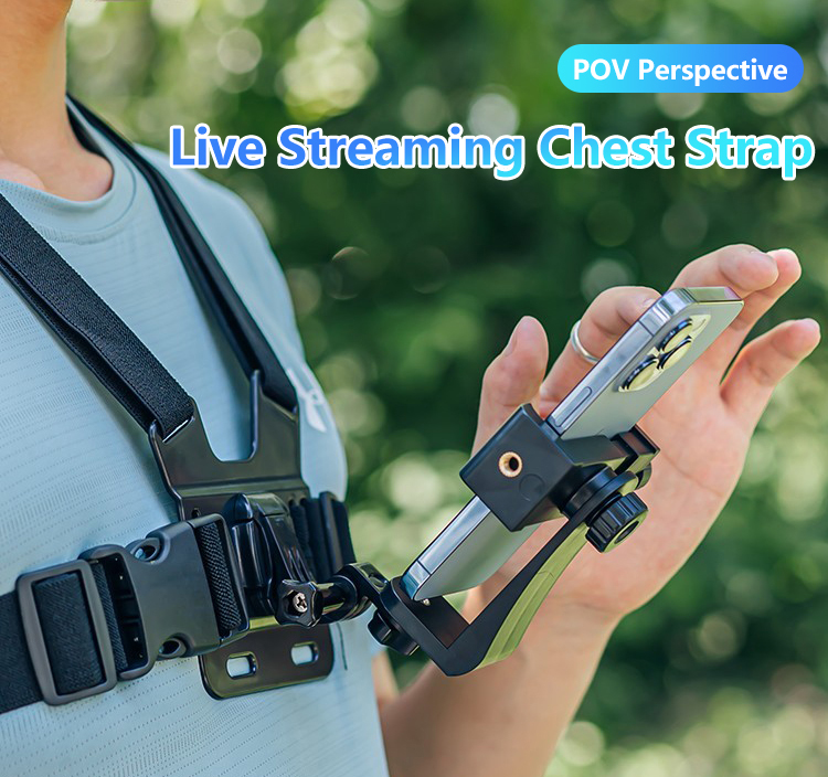 Mobile Phone Chest Strap Chest Phone Holder Harness Strap Cell Phone ...