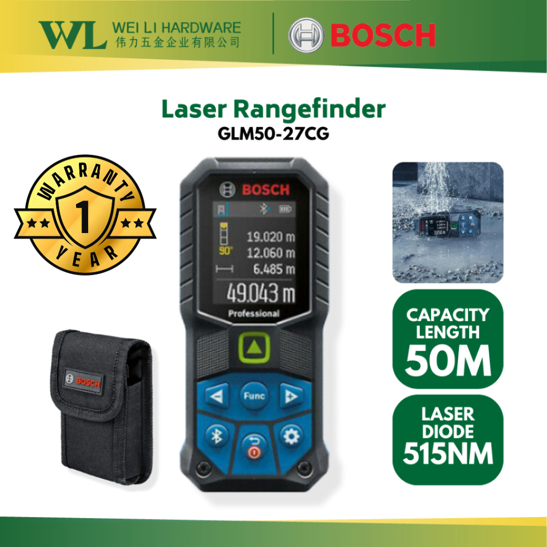 Bosch GLM50-27CG Professional Laser Rangefinder/Laser Measurement/Digital Measurement laser ...
