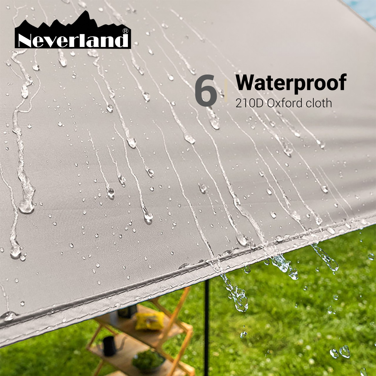 Flysheet Ground Sheet Camping Tent Waterproof Lightweight Khemah Alas ...