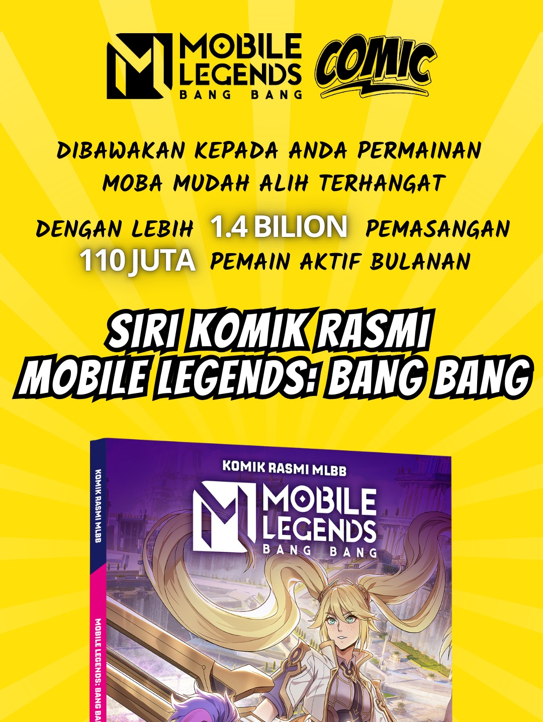 KOMIK RASMI MLBB: MOBILE LEGENDS BANG BANG PART 1, PART 2 , PART 3 ...