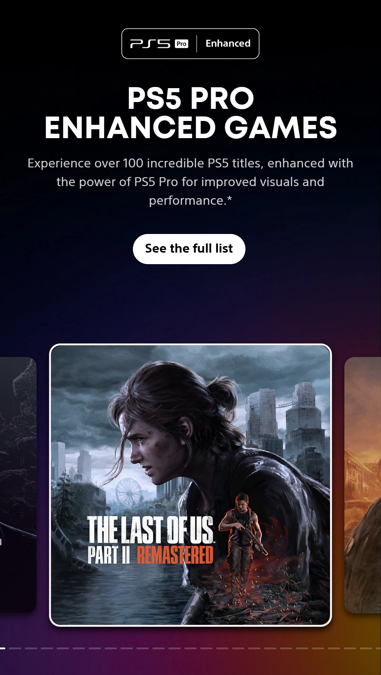 Sony PlayStation 5 Pro | PS5 Pro | 2TB SSD Storage | AI-enhanced Resolution | Advanced Ray ...