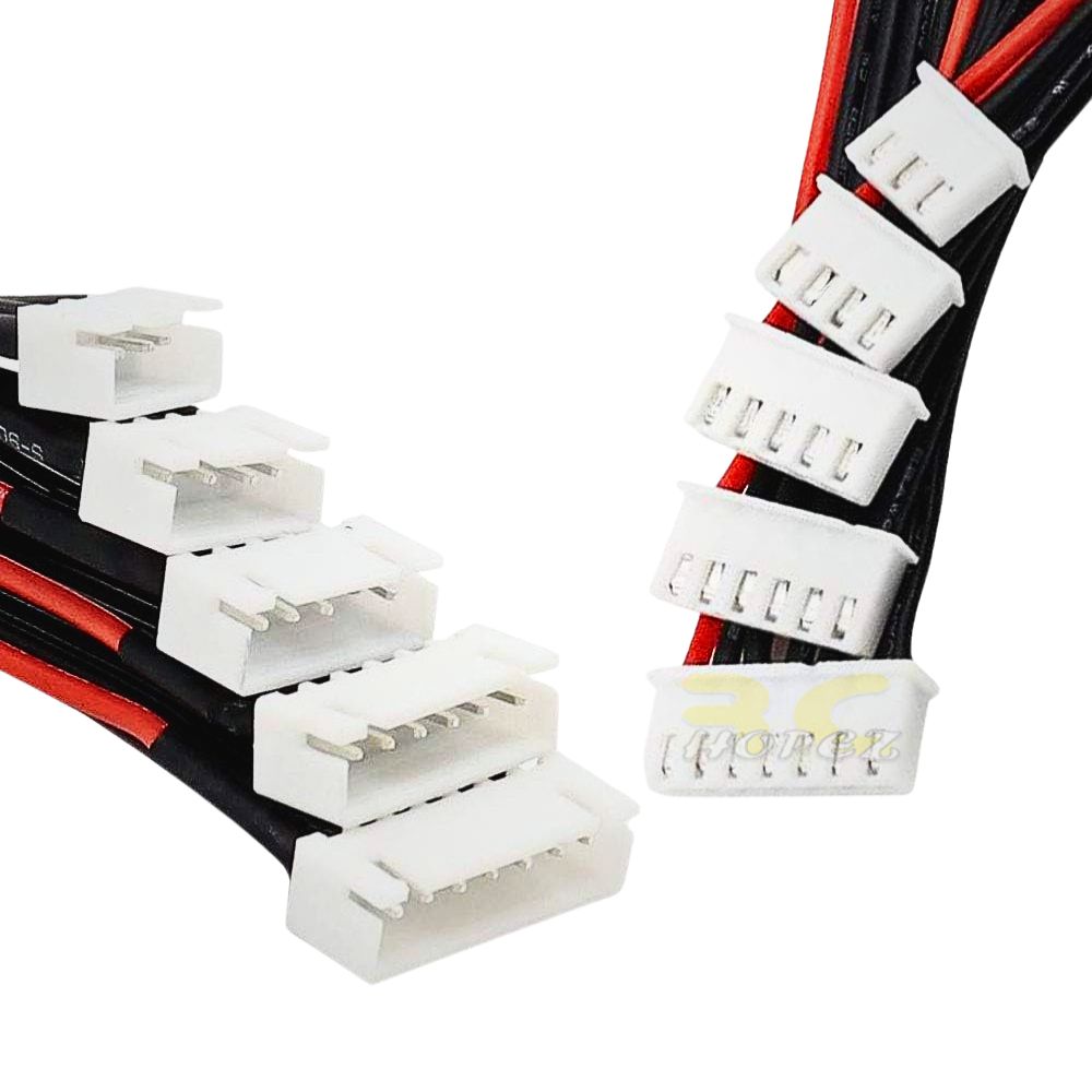 Balance Extension Cable 2S 3S 4S 5S 6S JST-XH 22 AWG 100/200mm Balance ...