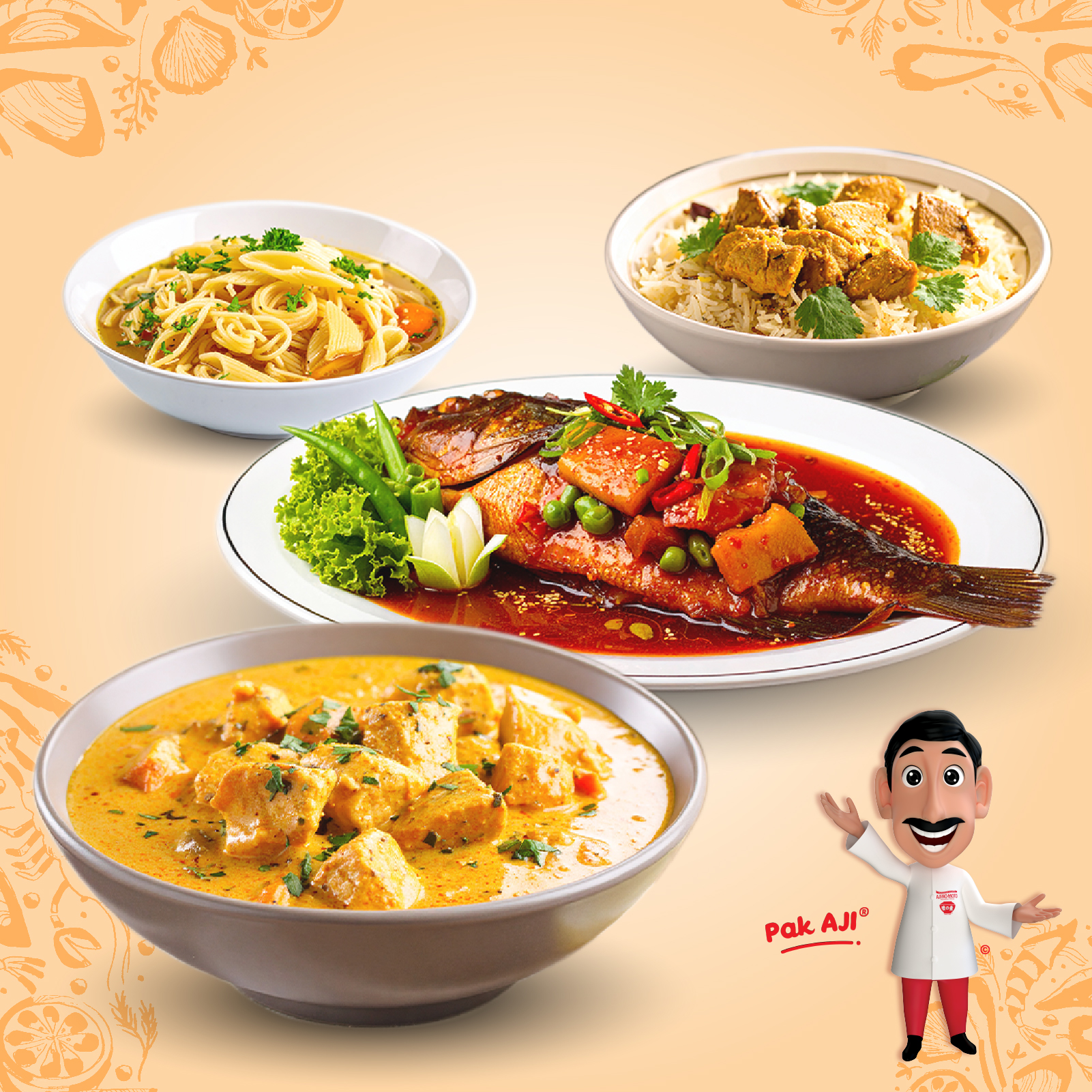 AJI-NO-MOTO® (300g x 5 pack) | Shopee Malaysia