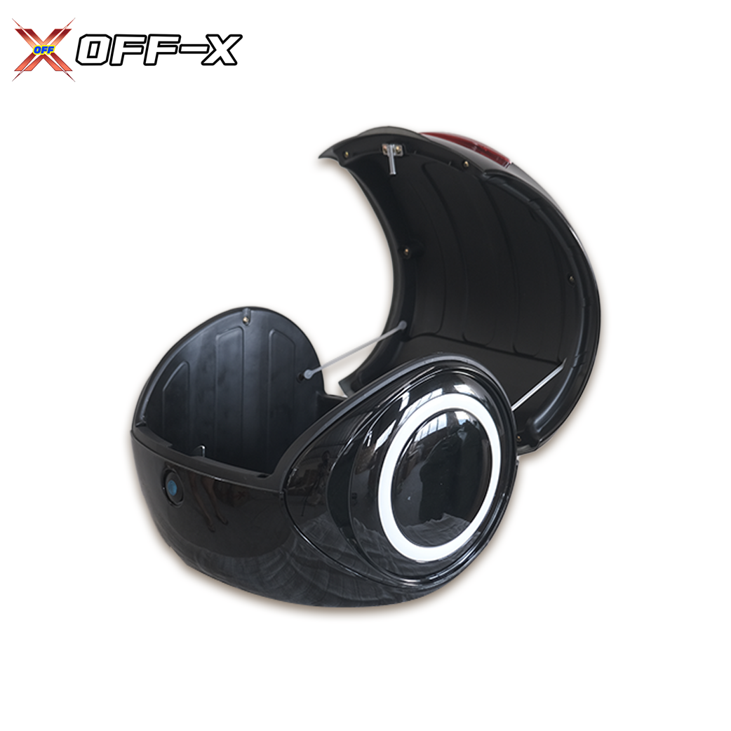 OFF-X Waterproof Double Layer Universal Motorcycle Alien Box Motorbox ...