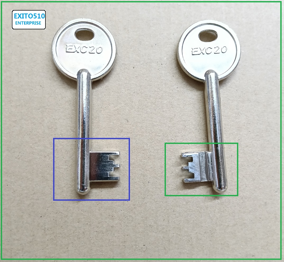 EXCEL Lock for Metal Door KEY ONLY /Kunci Pintu Grill /Gate Lock KUNCI ...