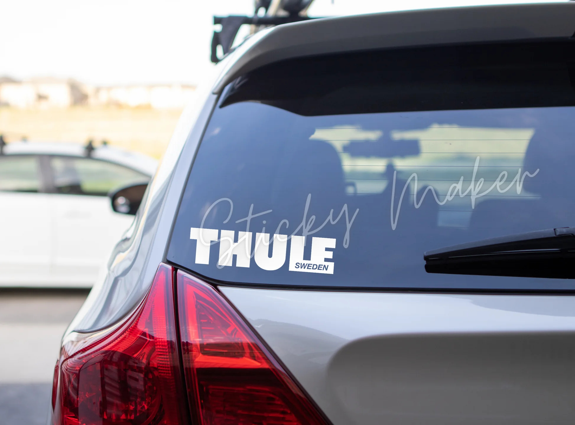 Thule roof box rack bumper sticker set 4 pcs | Shopee Malaysia