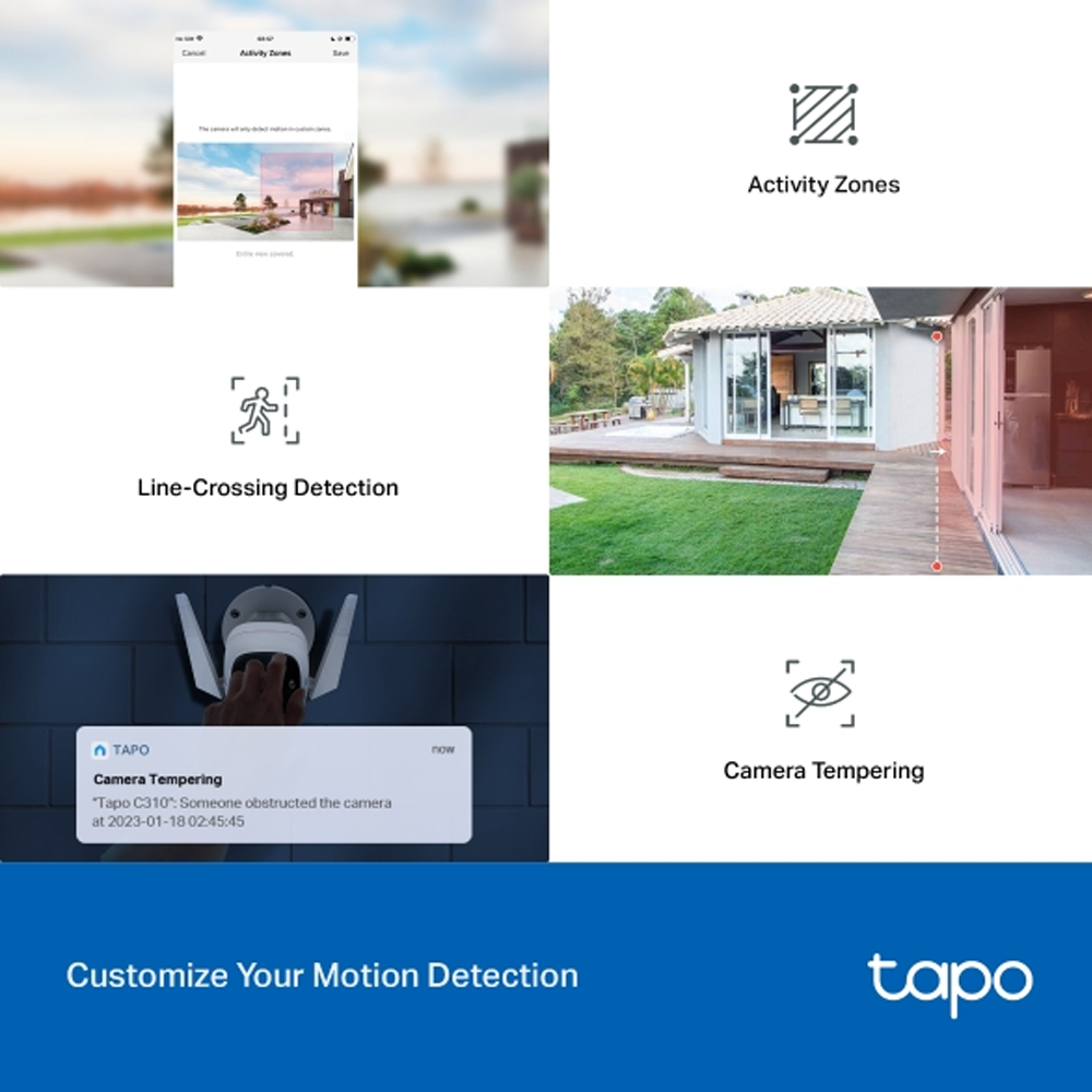 【SIRIM】TP-Link Tapo TC65 Outdoor CCTV – 3MP WiFi Camera, AI Motion ...