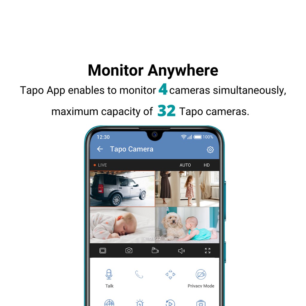 【SIRIM】TP-Link Tapo TC70 Indoor WiFi CCTV – 1080p Smart Camera, AI ...