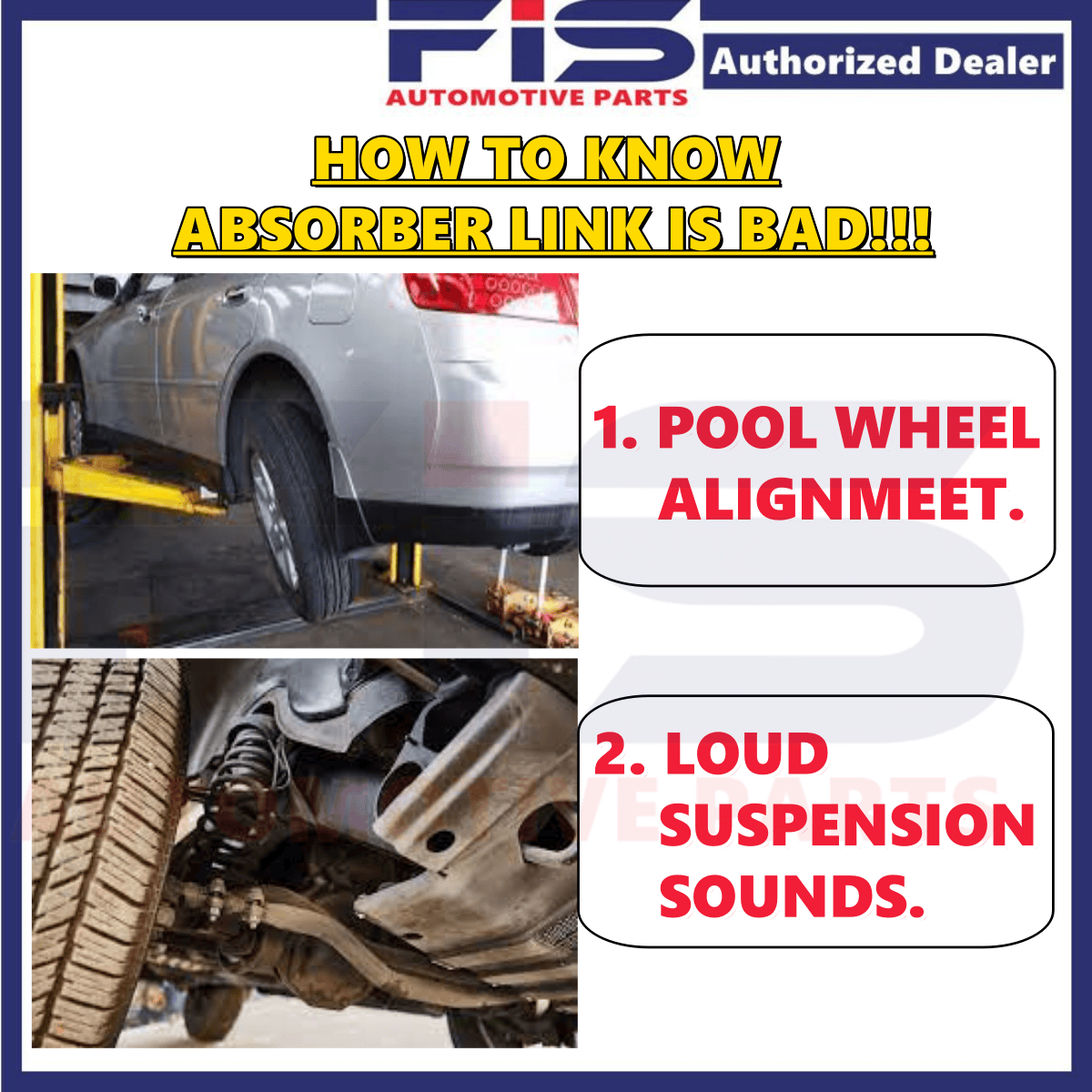 FIS Stabilizer Absorber Suspension Link Front Honda City TMO Jazz TFO ...