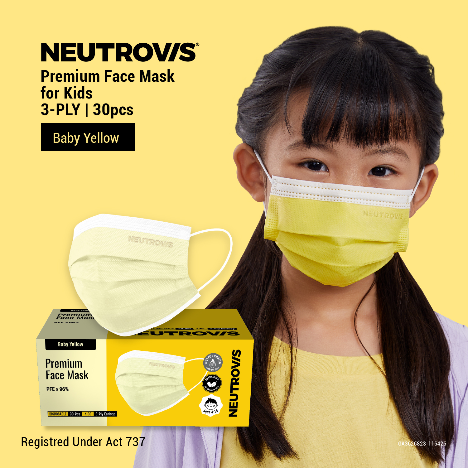 [3PLY KIDS BUNDLE] Neutrovis 3-Ply Kids Premium Medical Face Mask ...