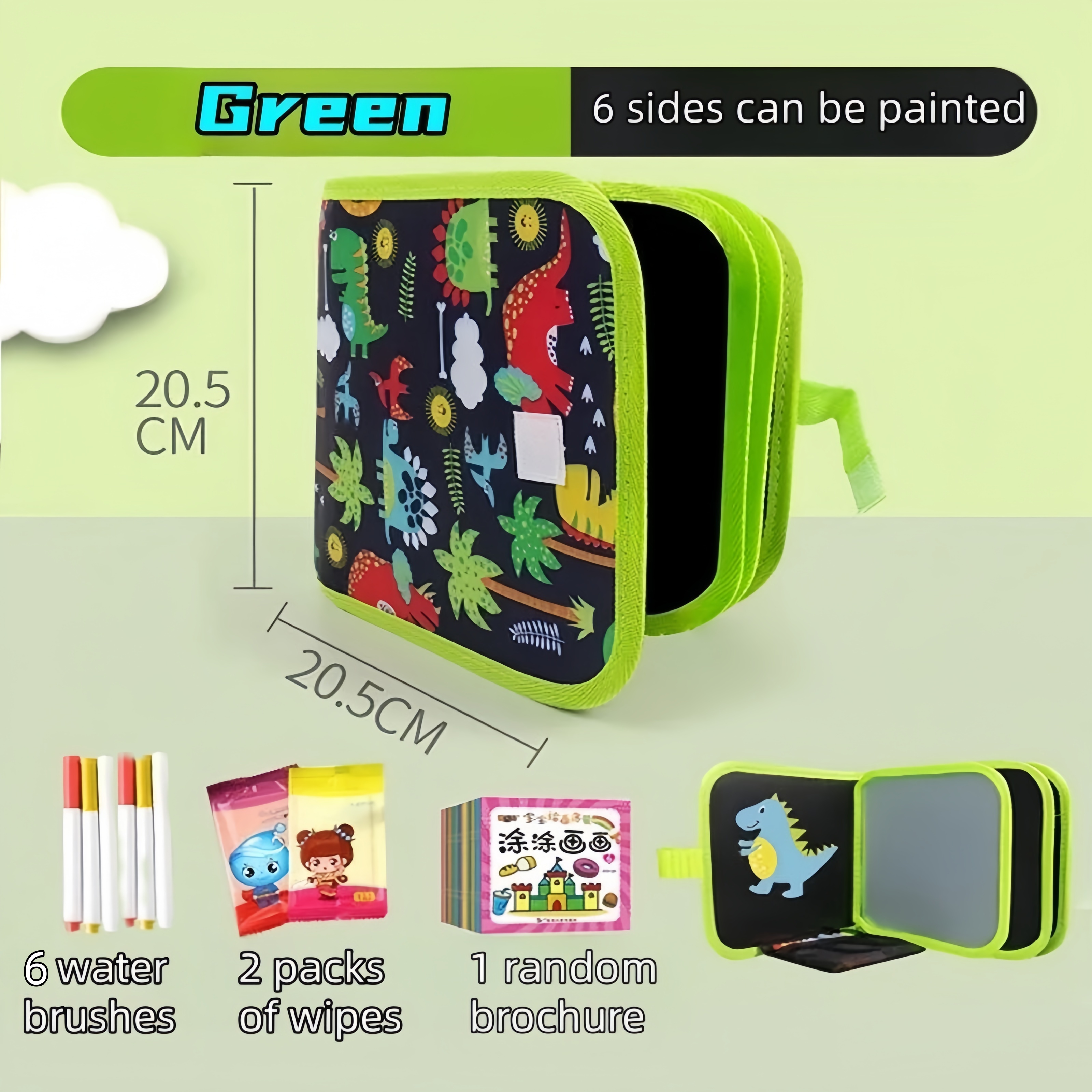 [Ready] Reusable Drawing & Coloring Book / Wipe-Clean Kids' Art Toy ...