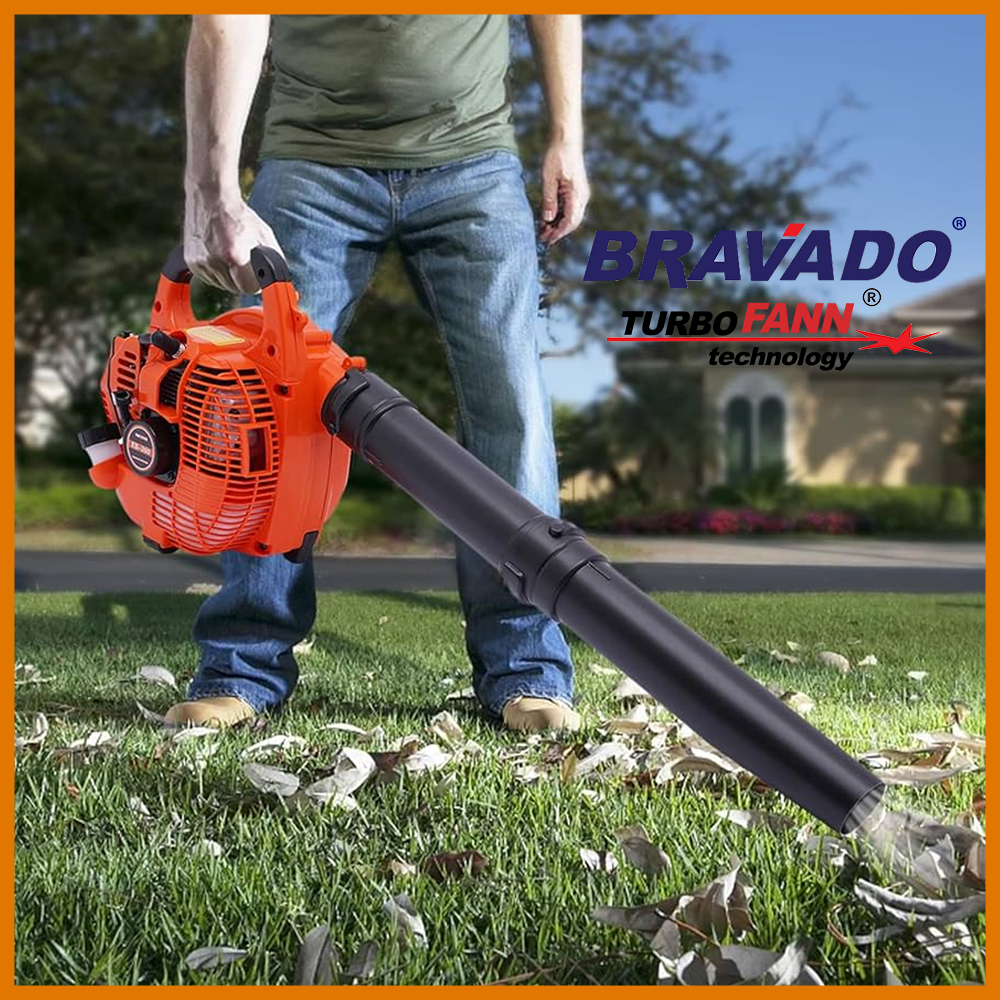TENAKA/BRAVADO Portable One Hand Engine Leaf Blower Petrol Hand Air Blower Powerful Wind Sapu ...
