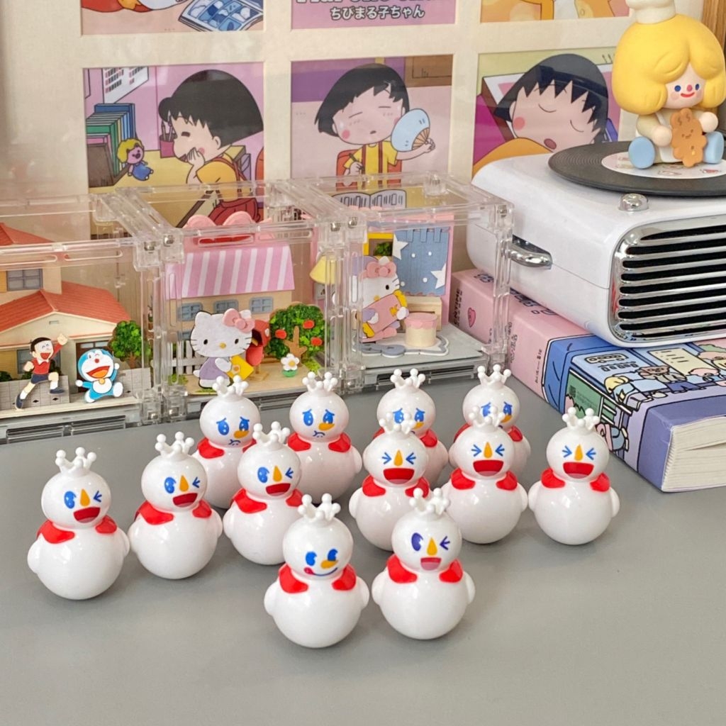Mixue Cartoon Toy (1pc) Random Design Blind Box Little Snowman Mini ...