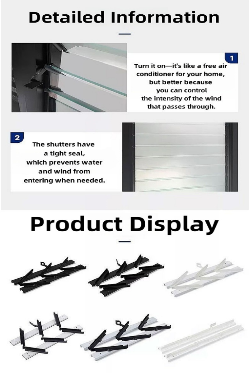 【Adjustable】Tingkap Nako | Traditional 6~8 Blade Naco Window Single ...