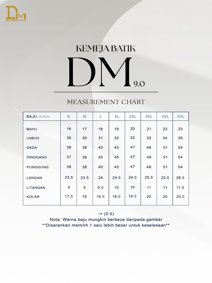 Desa Murni Batik - Baju Sedondon Kurung Batik Alana & Kemeja Batik DM 9 ...
