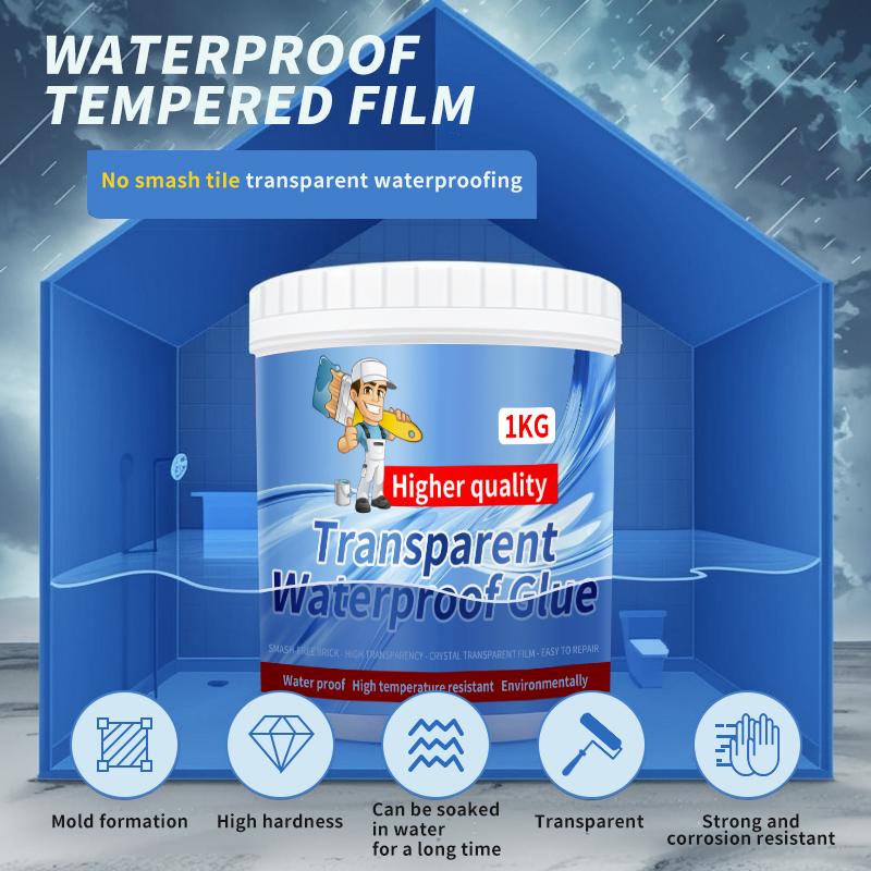 1000G Transparent Waterproof Glue Gam Kalis Air Waterproofing Paint ...