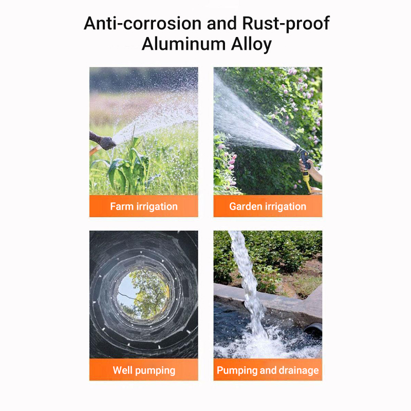 Emika Choice Automatic Submersible Water Pump Stainless Steel ...