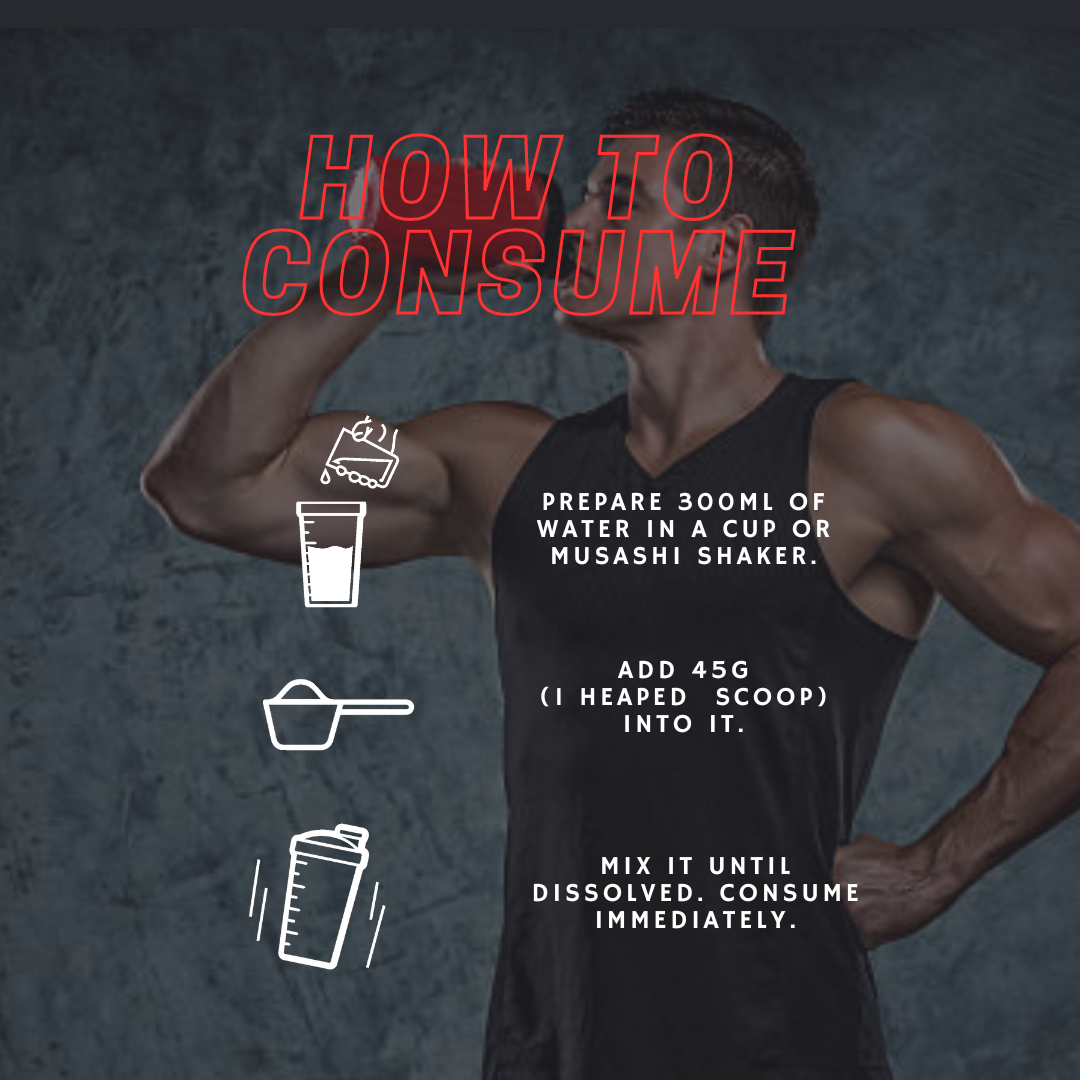 (Exp 12/25) MUSASHI High Protein Powder with Digestive Enzyme for ...