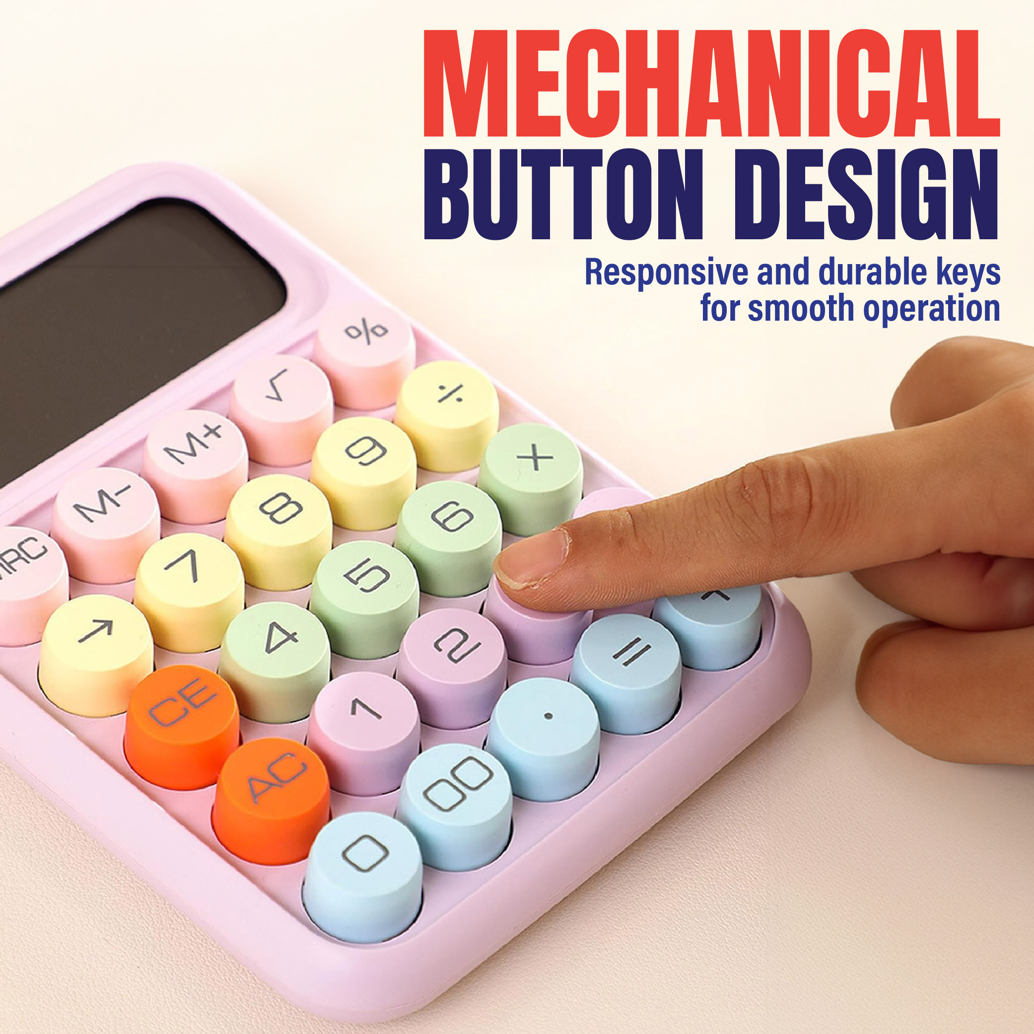 Color Calculator Dopamine Candy Color Calculator 12-Bit Button Flexible ...