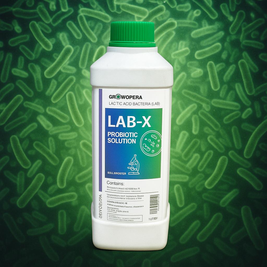 LAB-X Probiotic Solution Lactic Acid Bacteria 1 Liter for Agriculture ...