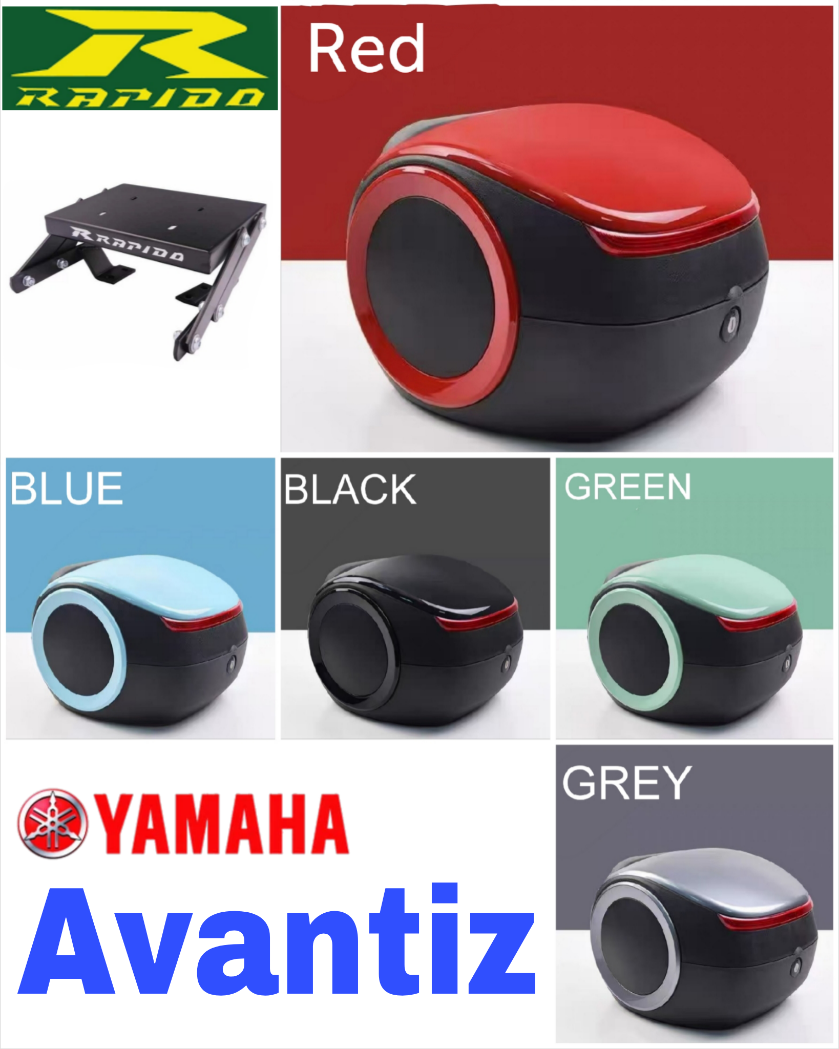 MONORACK ADJUSTABLE RAPIDO EGO AVANTIZ ALIEN TOP BOX 02 UNIVERSAL MOTOR ...