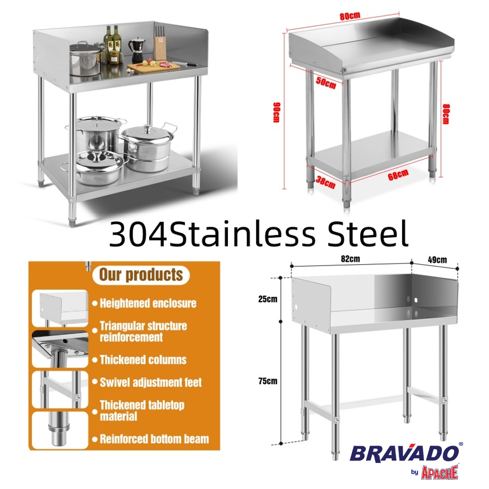 Stainless Steel Kitchen Stove Rack 2/3 Tier Burner Stand/Gas Rack ...