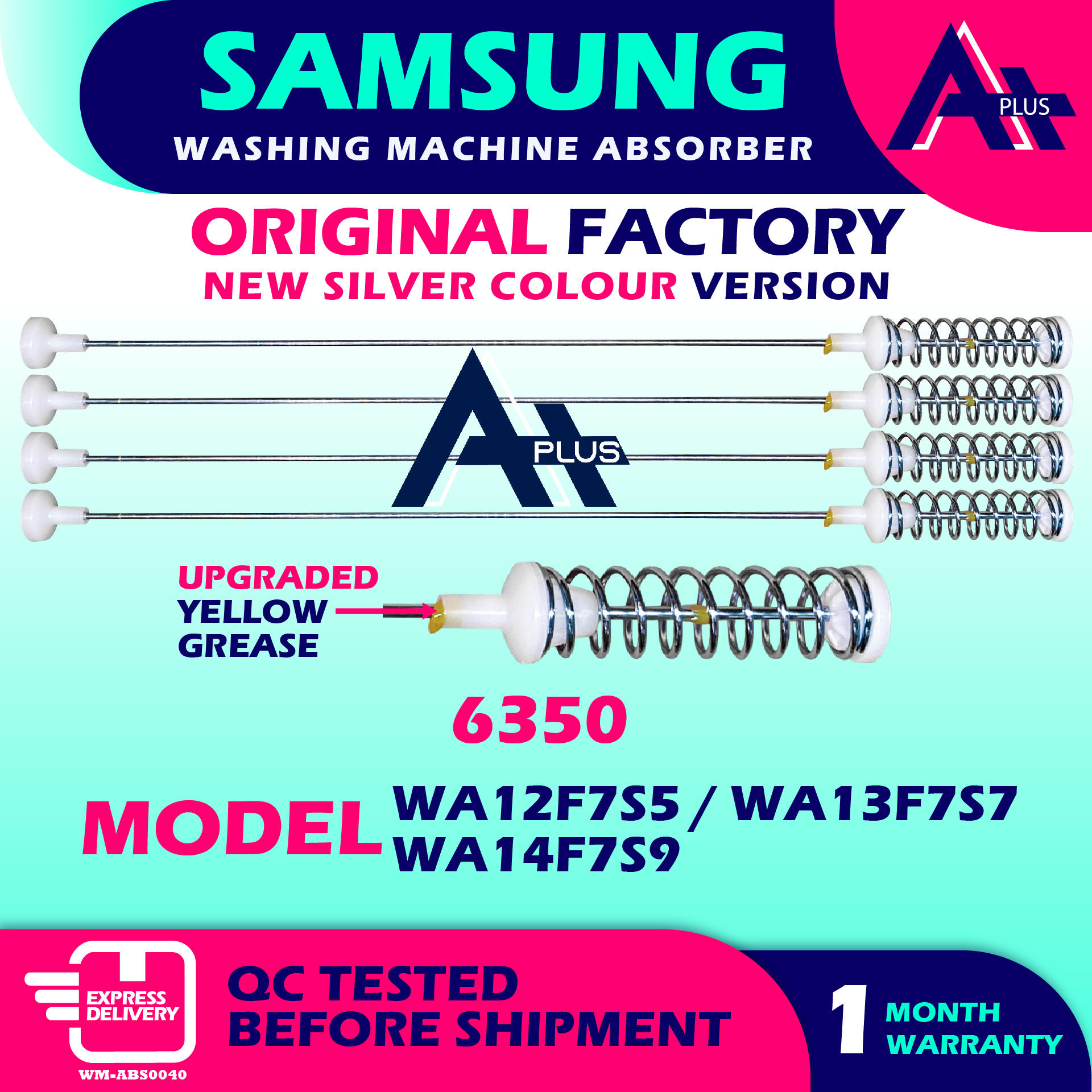 WA12F7S5 / WA13F7S7 / WA14F7S9 SAMSUNG Washing Machine Absorber ...