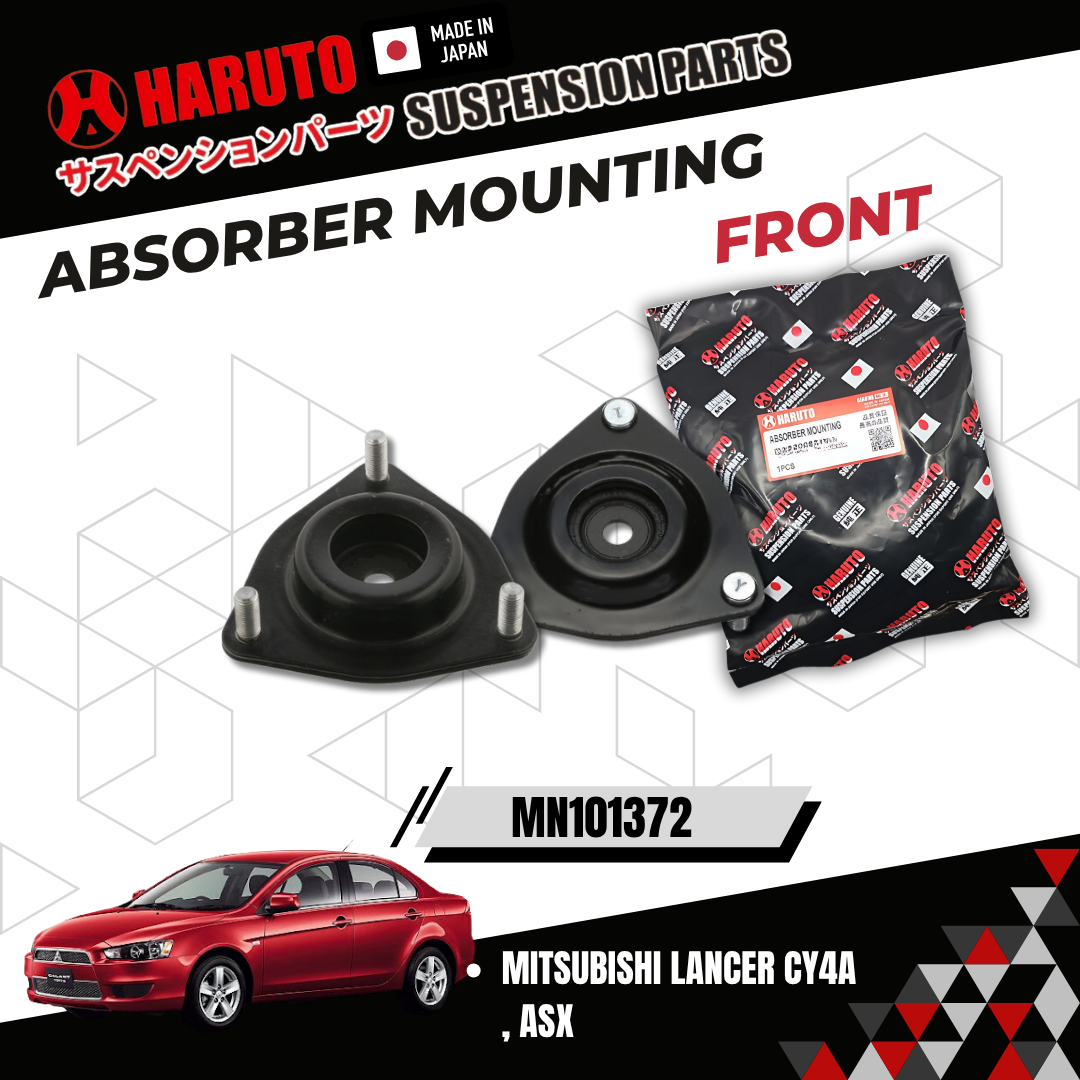 HARUTO GENUINE ABSORBER MOUNTING FRONT MITSUBISHI LANCER CY4A , ASX ...