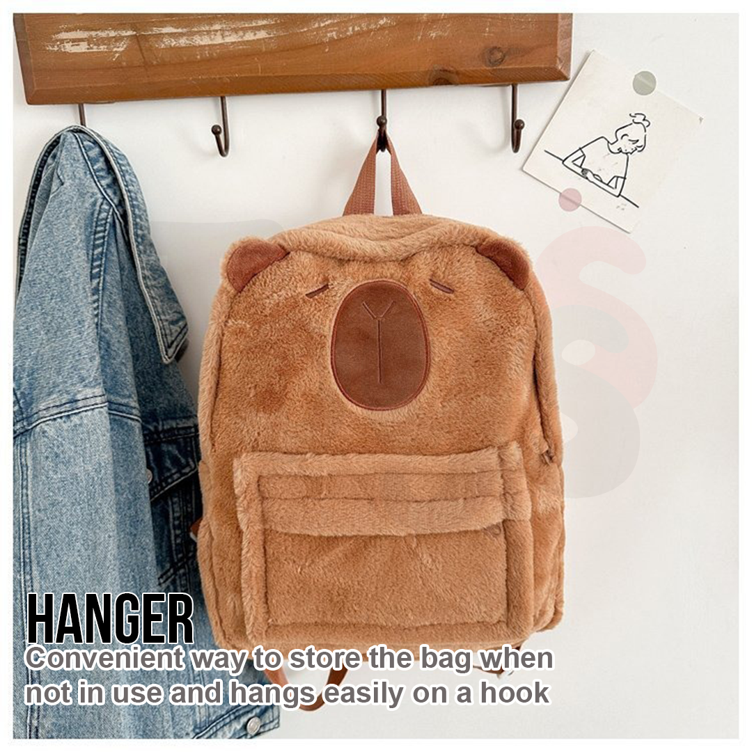 ⚡Toyss Capybara Backpack Capybara Bag Capybara Murah Kapibara Bag ...