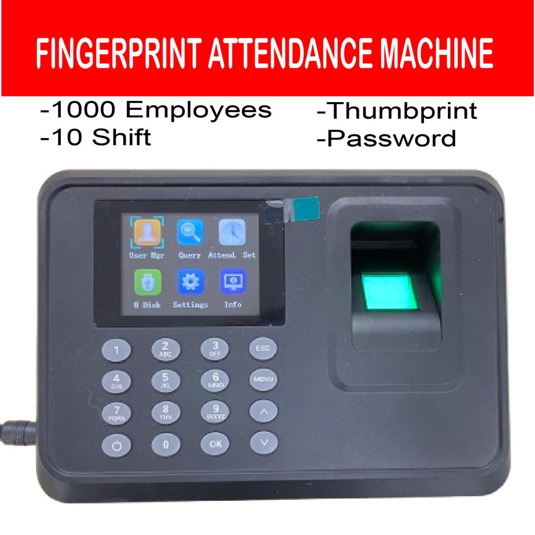 SAMEDAY Delivery Fingerprint Thumbprint Attendance Machine Mesin ...