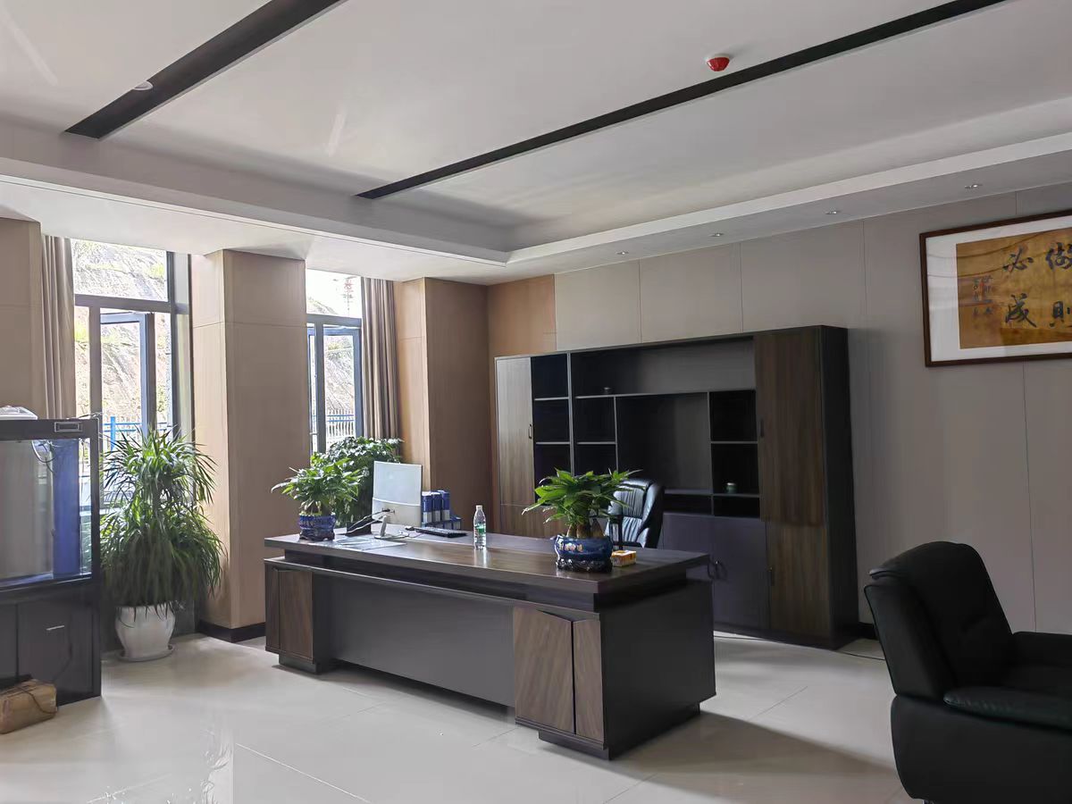 Luxury Office Desk Boss/CEO Desk With Double Side Cabinet Classic ...