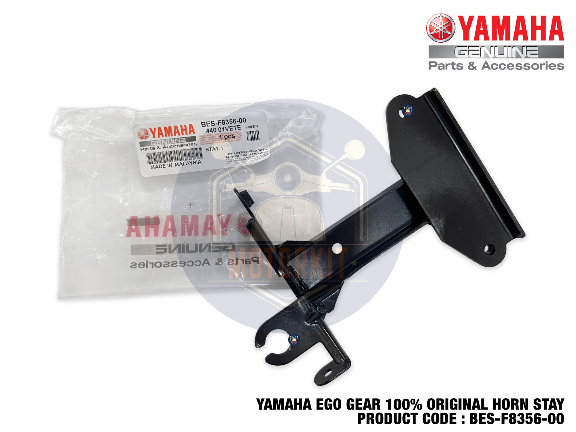 YAMAHA EGO GEAR 100% ORIGINAL HORN STAY BRACKET HEAD LAMP STAY 1 TAPAK ...