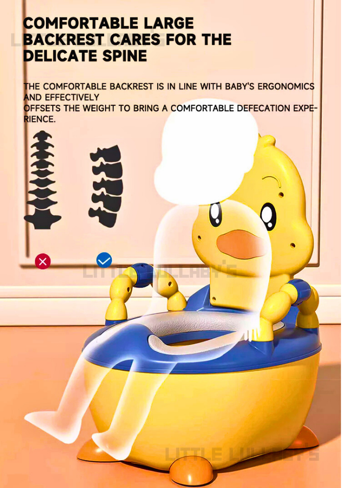 Duck Potty Training Seat Kids Latihan Tandas Budak 鸭子座便器 Portable ...