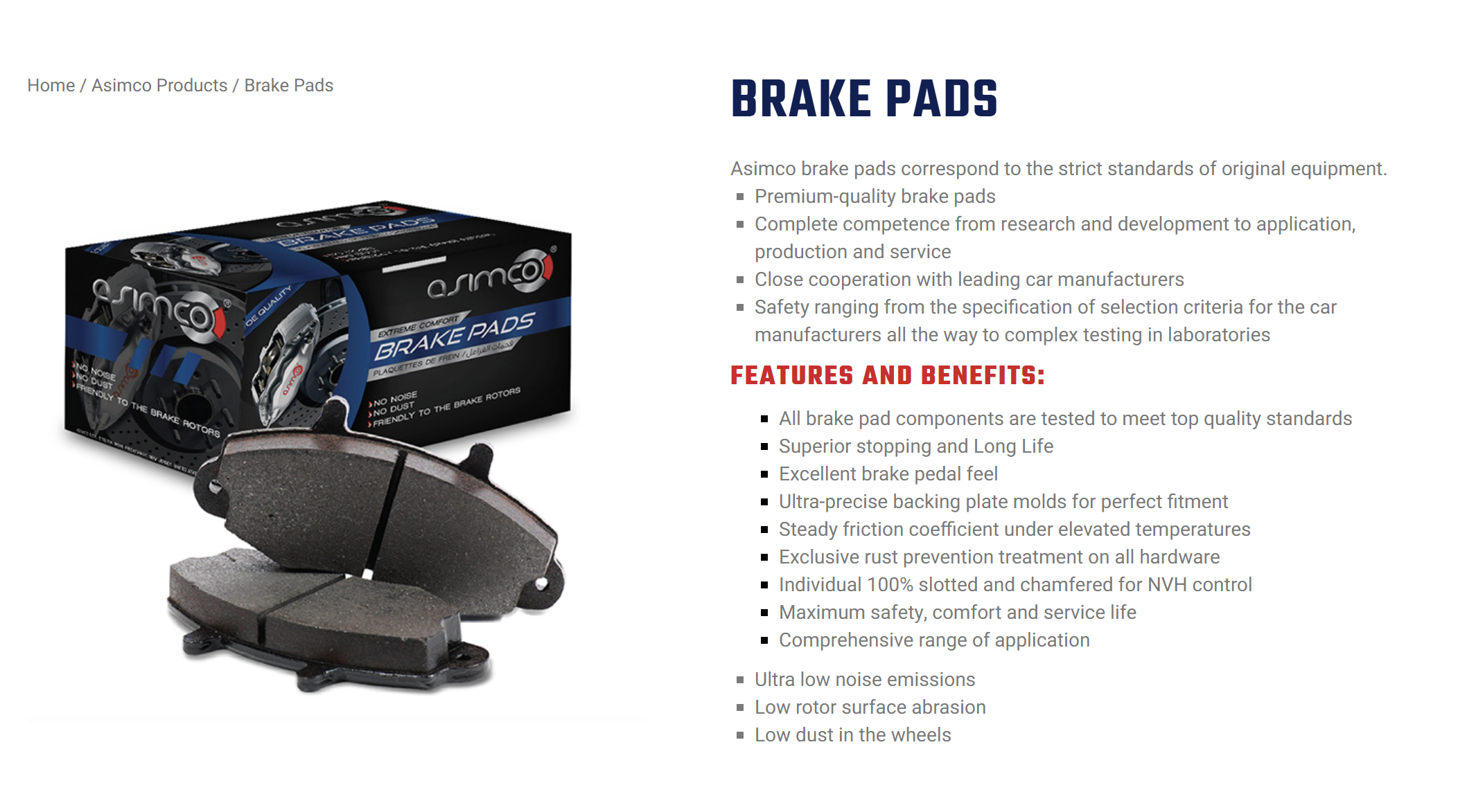ASIMCO USA / FBK Perodua Myvi D20N 2018+ Front Brake Pad | Shopee Malaysia