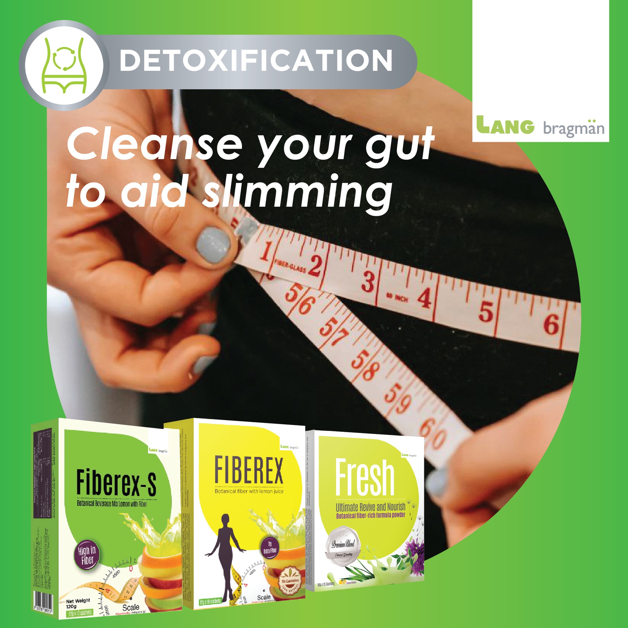 Probiotik Fiberex dengan Serat Lang Bragman 10s (Fiberex Probiotic) [Weight Control ...