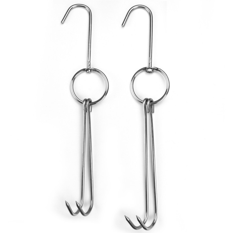 Turkey Hooks Roast Duck Bacon Hook Bread Hook Stainless Steel Meat Hook ...