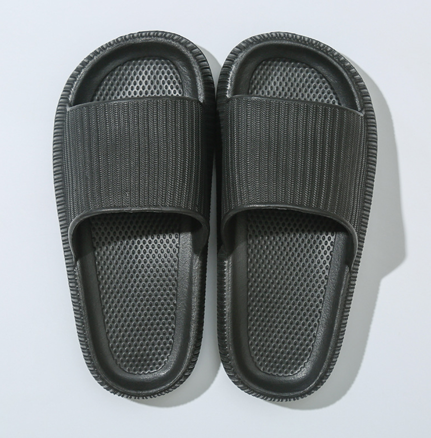 YOI Eva Slipar Lelaki Perempuan Uniseks Lembut Tebal Sandal Slippers ...