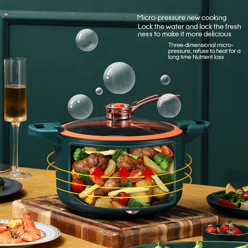 Swiss Thomas Electric Multi-Function Pressure Cooker with Non-Stick ...