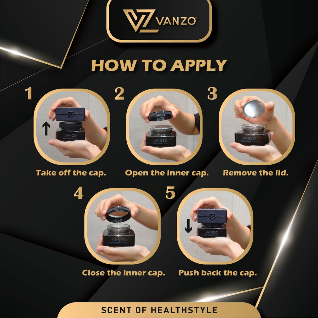VANZO Gentleman Series - Premium Car Perfume for Men - Long-Lasting ...