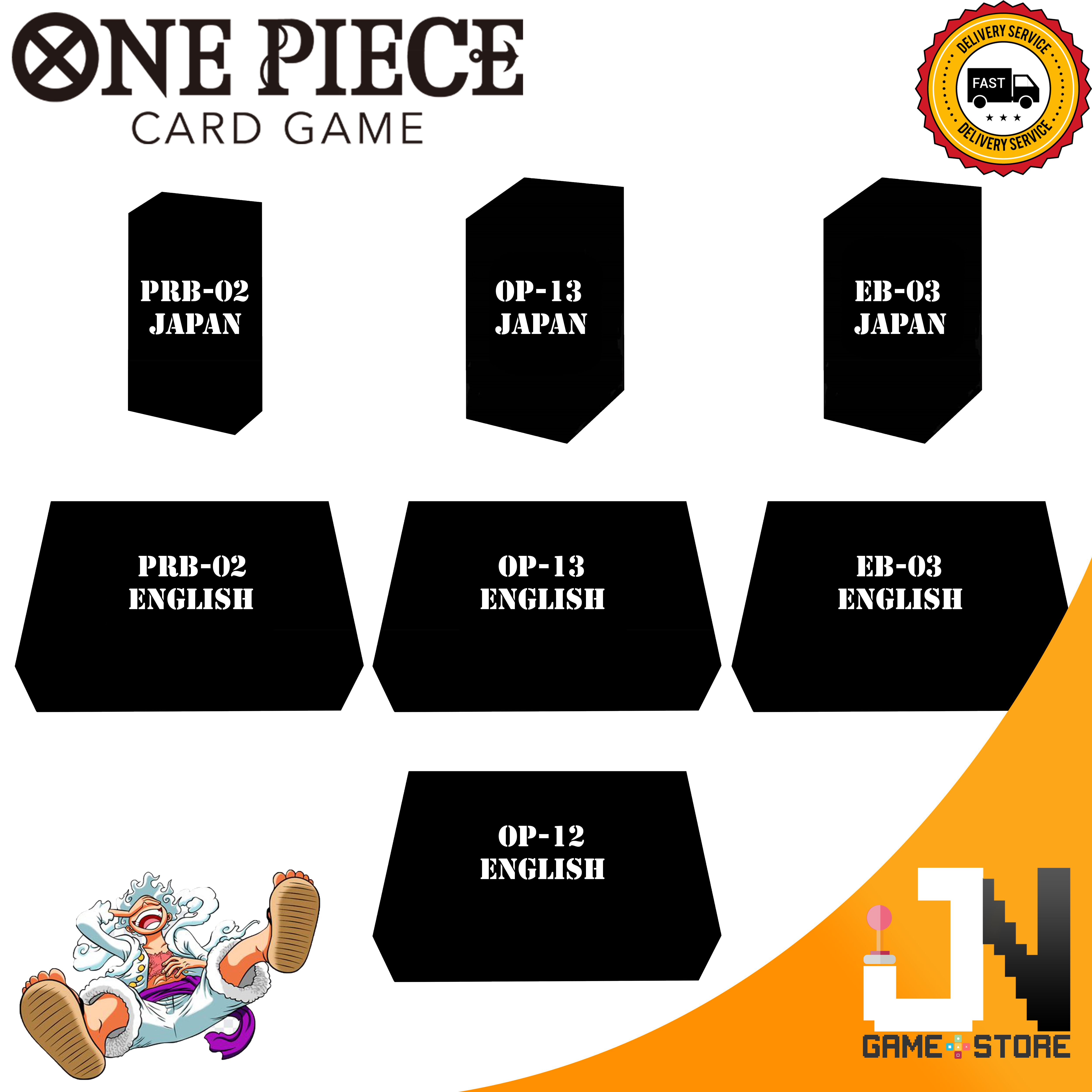 [Pre Order] One Piece OP13 | OP-13 | PRB02 | PRB-02 | EB03 | EB-03 ...