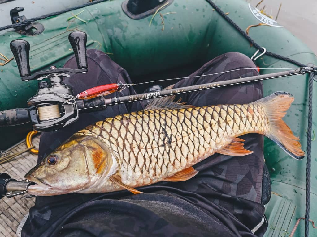 BONE COMBAT BEAST 4PC TRAVEL ROD | Shopee Malaysia