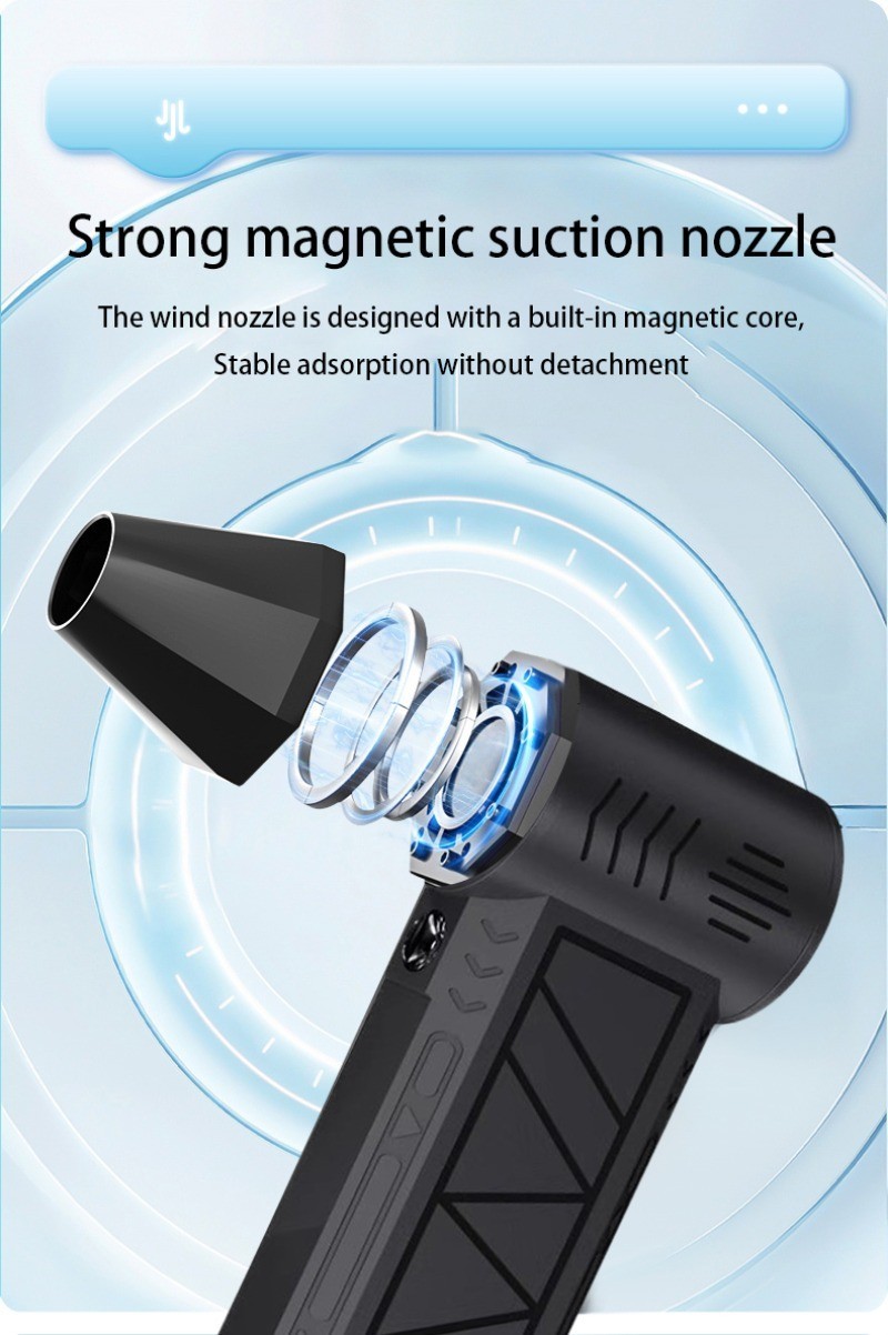 Handheld Mini Turbo Blower 130000RPM High Speed Air Jet for Dust ...